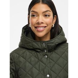 Vila Steppjacke »VITATE L/S HOODED JACKET - NOOS« mit Kapuze Deep Depths 38 38 Leichte Steppjacke von Vila