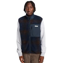 Element Outdoorjacke »Lake Sherpa« Eclipse Navy/Java Plaid L L Conscious by Nature: Recycling-Polyester