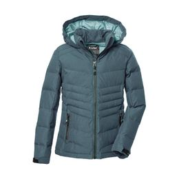 Killtec Steppjacke »KOW 166 GRLS QLTD JCKT« Wasserabweisende Mädchen-Steppjacke mit Kapuze, verstellbare Ärmel mint 176 176 Kinder Winterjacke mit...