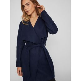 Vila Kurzmantel &raquo;VICOOLEY COLLAR BELT COAT - NOOS&laquo; Navy Blazer 42 42 Modischer Mantel von Vila