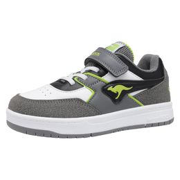 Kangaroos Sneaker &raquo;K-CP BOUNDER EV&laquo; steel grey/neon green 31 31 Trendiger Sneaker von Kangaroos mit Klettverschluss und Schn&uuml;rung