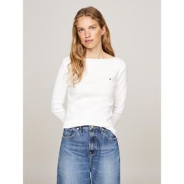Tommy Hilfiger Damen 3/4-Arm-Shirt &raquo;NEW CODY SLIM BOAT-NK 3/4SLV mit U-Boot und Streifen&laquo; gestreift, casual, slim fit, Baumwolle, U-Boot-Ausschnitt 