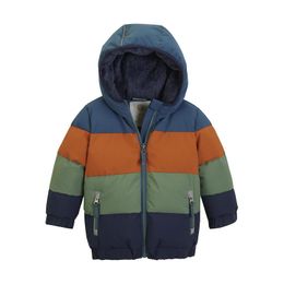 FIRST INSTINCT BY Killtec Steppjacke »FIOW 30 MNS QLTD JCKT« Gefütterte Winterjacke, wasserabweisend, atmungsaktiv, Colourblock ocean 122/128...