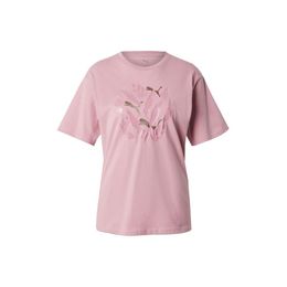 Puma Funktionsshirt Damen Gr&ouml;&szlig;e XS dunkelbraun / rosa / altrosa