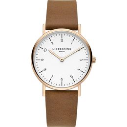 Liebeskind Berlin Analog Watch female Brown size One Size