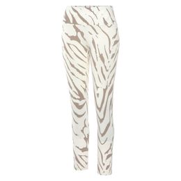 Lascana Damen Leggings, creme, Gr&ouml;&szlig;e 44/46
