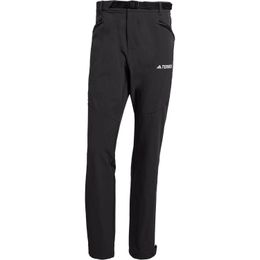 Adidas Xperior Wanderhose Herren - schwarz - Gr. 46 - Polyamid/Elastan