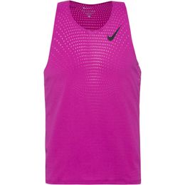 Nike Aeroswift Funktionstank Herren - lila - Gr. XL - Polyester