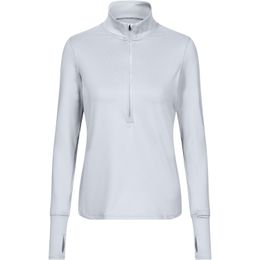 Under Armour Ua Launch Pro Half Zip Funktionsshirt Damen - grau - Gr. L - Polyester