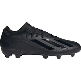 Adidas X Crazyfast.3 Fg Fußballschuhe Herren - schwarz - Gr. 42 2/3 - Synthetik