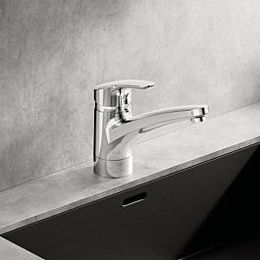 Hansa Küchenarmatur Hansamix 01142283 chrom, schwenkbarer Auslauf