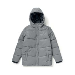 Tchibo - Reflektierende Kinder-Steppjacke - Kinder - Gr. 146/152 - silber