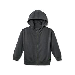 Tchibo - Kinder-Sweatjacke mit angerauter Innenseite - Kinder - Gr. 146/152 - anthrazit