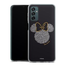 DeinDesign Galaxy M23 5G Handy Silikon Hülle Case transparent Handyhülle Minnie Mouse Muster Disney Silikon Case