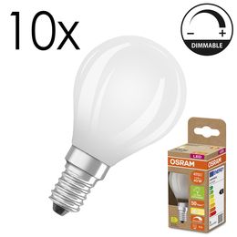 Osram LED E14 10er Set 2,9 Watt 2700 Kelvin 470 Lumen