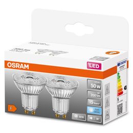 Osram LED STAR PAR16 2er Set GU10 4,3 Watt 4000 Kelvin 350 Lumen