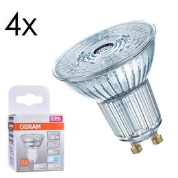 LEDVANCE LED GU10 4er Set 6,9 Watt 4000 Kelvin 580 Lumen