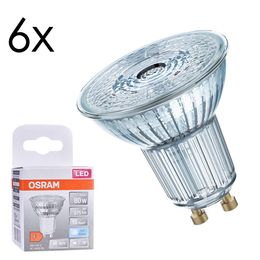 LEDVANCE LED GU10 6er Set 6,9 Watt 4000 Kelvin 580 Lumen