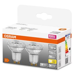 Osram LED STAR 2er Set GU10 4,3 Watt 2700 Kelvin 350 Lumen