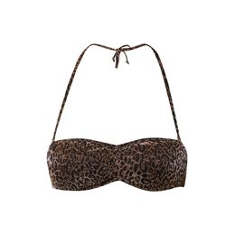 Becksöndergaard BeckSöndergaard Bikinitop Damen Größe 90 braun / bronze / schwarz