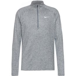 Nike Stride Funktionsshirt Herren - grau - Gr. M - Polyester/Elastan