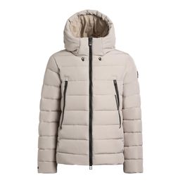 Khujo Winterjacke 'WOU' Herren Gr&ouml;&szlig;e L greige / schwarz