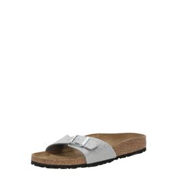 Birkenstock Pantolette 'Madrid' Damen Gr&ouml;&szlig;e 40 silber