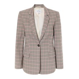TATUUM Blazer 'Lamia' Damen Gr&ouml;&szlig;e 46 creme / braun / hellpink / schwarz