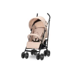 Lorelli Kinderwagen, Buggy IDA, schwenkbare Vorderr&auml;der, R&uuml;ckenlehne verstellbar beige schwarz