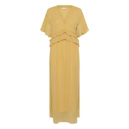 Saint Tropez Kleid 'Lindzy' Damen Gr&ouml;&szlig;e 42 gelb Sommerkleid