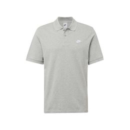 Nike Sportswear Poloshirt 'Club' Herren Gr&ouml;&szlig;e L graumeliert