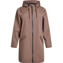 ZIZZI &Uuml;bergangsmantel Damen Gr&ouml;&szlig;e 9XL/10XL umbra