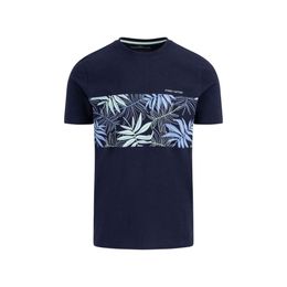 Fynch-Hatton T-Shirt Herren Gr&ouml;&szlig;e S navy / taubenblau