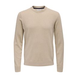 Only & Sons Only & Sons Pullover 'ONSREX' Herren Gr&ouml;&szlig;e S taupe