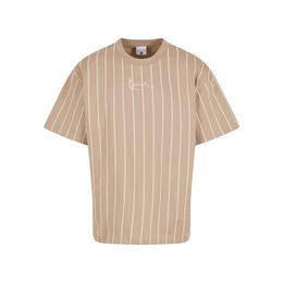 Karl Kani T-Shirt Herren Gr&ouml;&szlig;e XL dunkelbeige / wei&szlig;