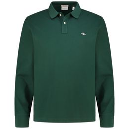 Gro&szlig;e Gr&ouml;&szlig;en Gant Poloshirt aus Baumwolle Farbe dunkelgr&uuml;n Gr&ouml;&szlig;e: 3XL