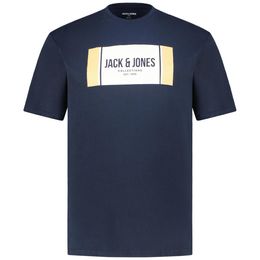 Jack & Jones Gro&szlig;e Gr&ouml;&szlig;en Jack&Jones T-Shirt mit Print Farbe marine Gr&ouml;&szlig;e: 8XL