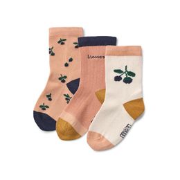 Liewood Socken 'Silas' Jungen Gr&ouml;&szlig;e 25/28 hellbeige / navy / pueblo / puder