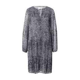 comma, COMMA Kleid Damen Gr&ouml;&szlig;e 38 grau / dunkelgrau / schwarz Sommerkleid