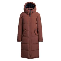 Khujo Steppmantel 'Dairi' Damen Gr&ouml;&szlig;e S rostrot Winterjacke