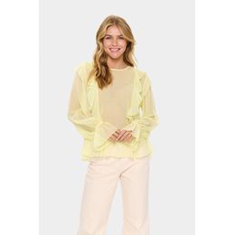 Saint Tropez Bluse 'Labelle ' Damen Gr&ouml;&szlig;e S pastellgelb