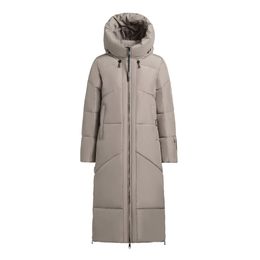 Khujo Mantel ' PRAYCE ' Damen Gr&ouml;&szlig;e XS beige / greige Winterjacke