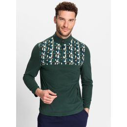 Catamaran Sports Damen Fleeceshirt mit Rei&szlig;verschluss-Taschen, moos, Gr&ouml;&szlig;e 44/46