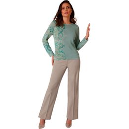 CREATION L PREMIUM Witt Damen B&uuml;gelfaltenhose in TENCEL-Qualit&auml;t, sesam, Gr&ouml;&szlig;e 21