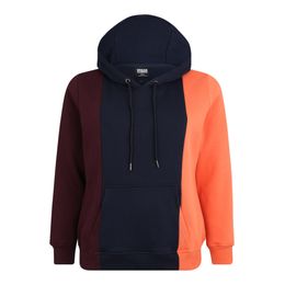 Urban Classics Sweatshirt Damen Gr&ouml;&szlig;e XS Gro&szlig;e Gr&ouml;&szlig;en nachtblau / orange / weinrot