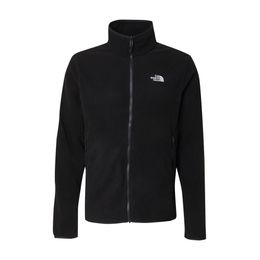 The North Face Funktionsfleecejacke 'Glacier' Herren Gr&ouml;&szlig;e L schwarz / wei&szlig;