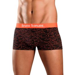 Bruno Banani Herren Hipster, schwarz-bedruckt, Gr&ouml;&szlig;e XL