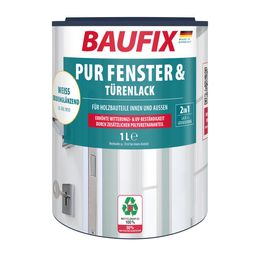 PUR Fenster- & Türenlack weiß seidenglänzend