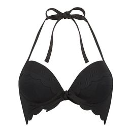 Hunkemöller Hunkemöller Bikini-Oberteil in Schwarz - 62% | Größe 80D | Damen-bademode