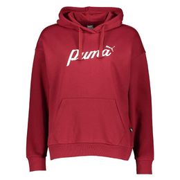 Puma Hoodie "Essentials+" in Rot - 56% | Gr&ouml;&szlig;e M | Damen-sweatshirts-jacken